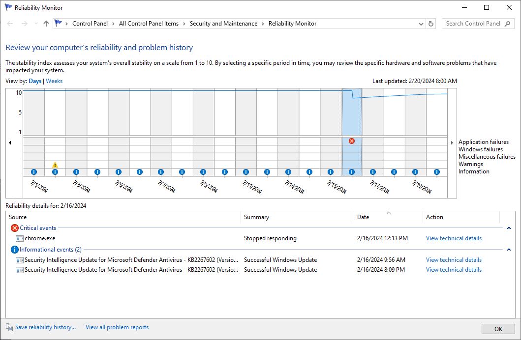 Repair Install Fixes Instability - Ed Tittel