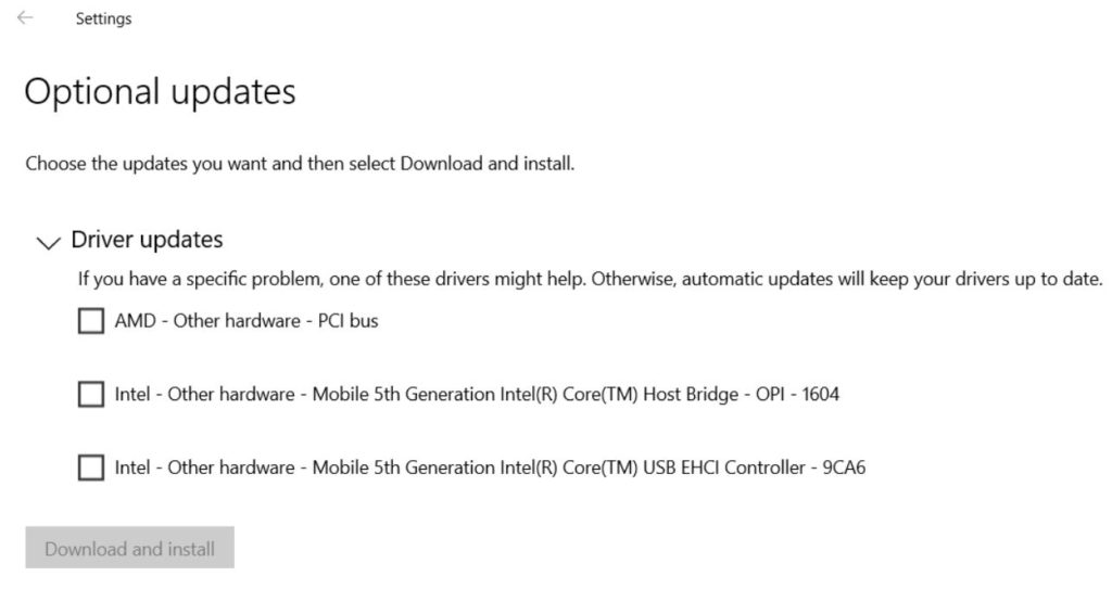 {WED} Future Win10 Driver Updates All Optional - Ed Tittel