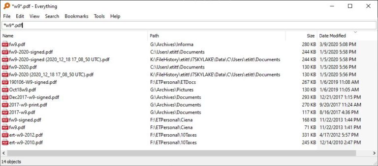 Voidtools Everything Finds Files Fast - Ed Tittel