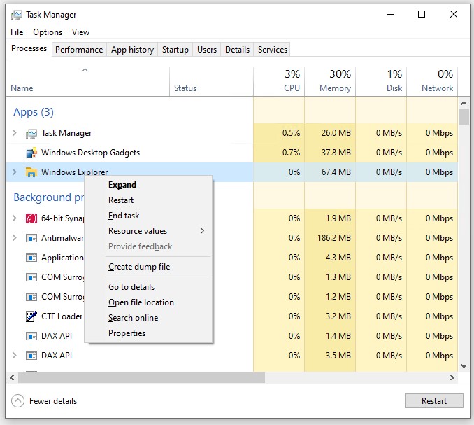 Further Windows Explorer Restart Follies - Ed Tittel
