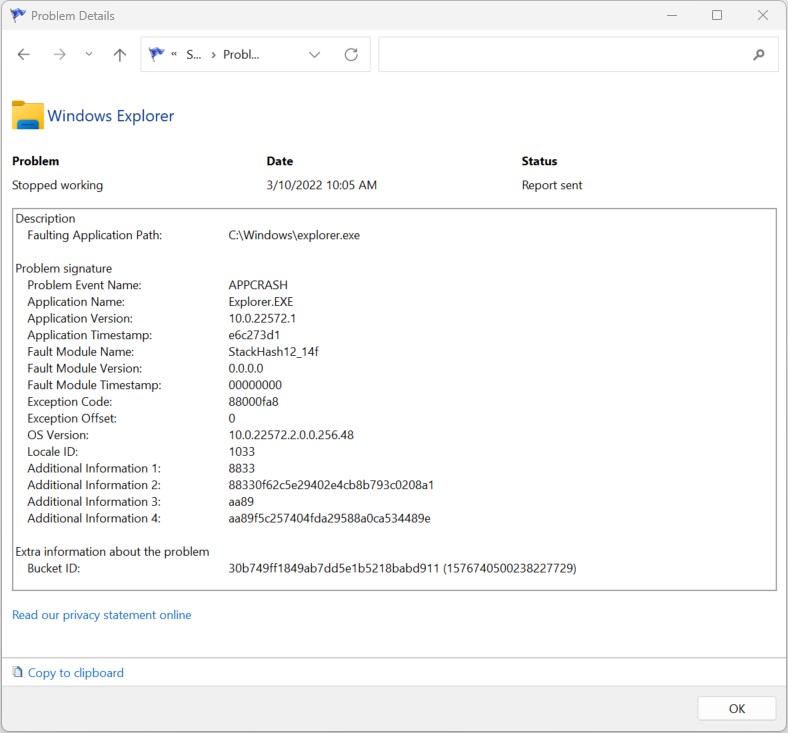 22572 Explorer Tabs Causing Problems - Ed Tittel