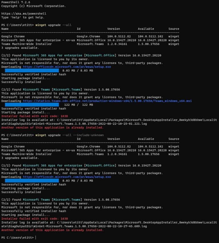 Exploit Winget Include Unknown Syntax - Ed Tittel