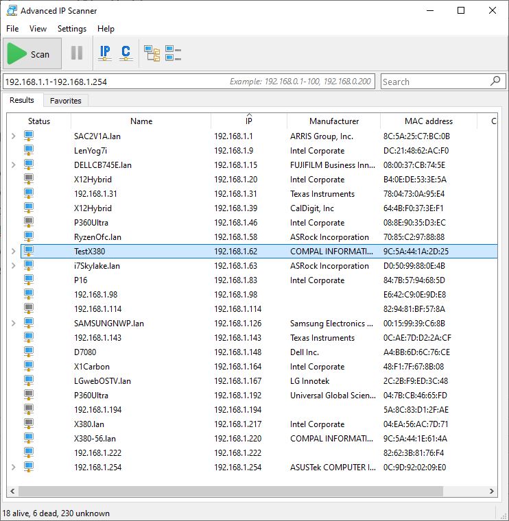 Advanced IP Scanner Worth Using - Ed Tittel
