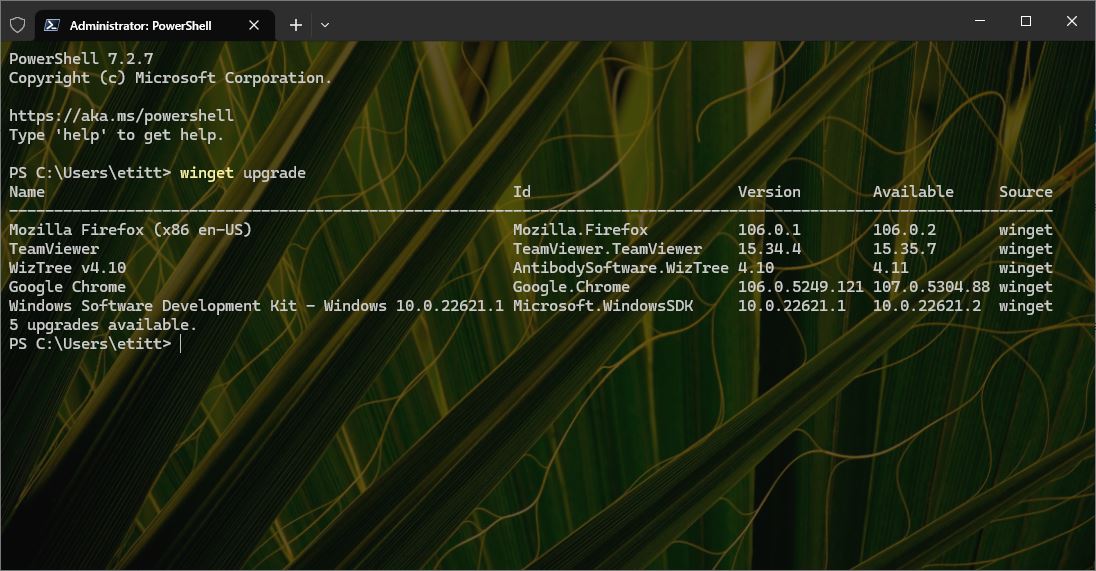 Using Winget For 4 Ways To Update - Ed Tittel