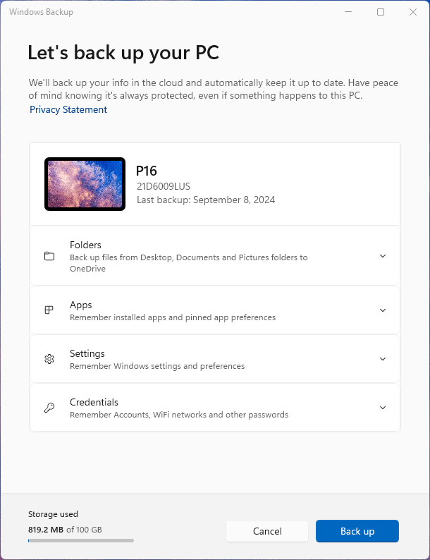 Windows 11 Backup Request - Ed Tittel