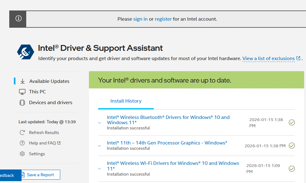 Intel Graphics DSA Update Weirdness - Ed Tittel